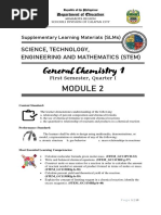 General Chemistry 1: First Quarter-Module 1: The Nature of Matter | PDF ...