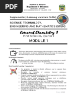 General Chemistry Basics | PDF | Gases | Mole (Unit)