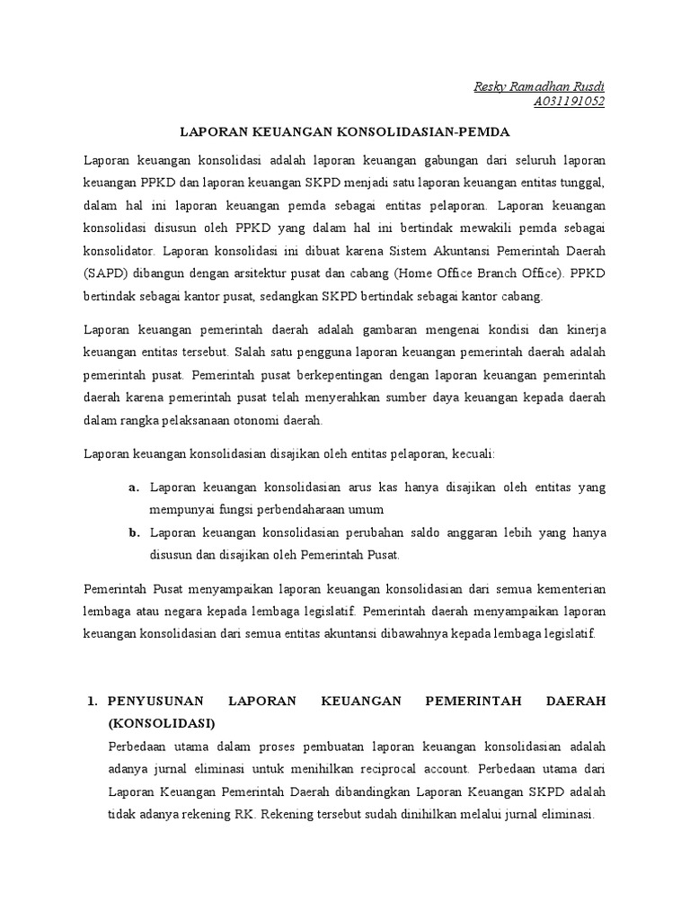 Resky Ramadhan Rusdi - RMK Pertemuan 13 | PDF
