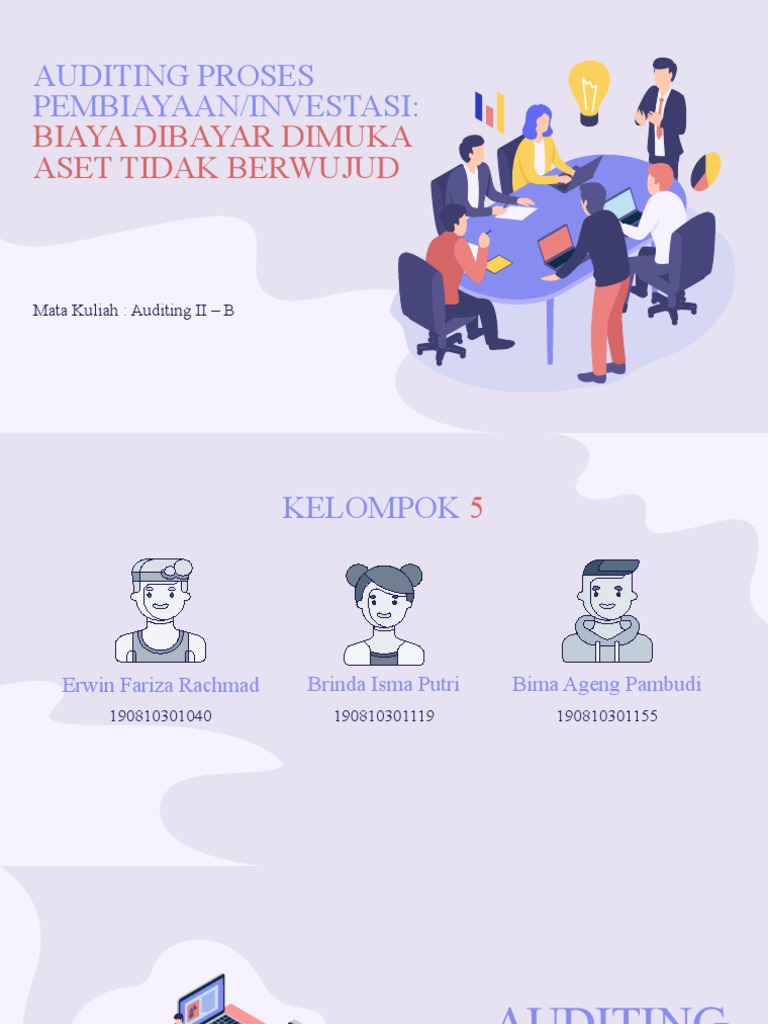 Kelompok 5 Auditing Ii Kelas B | PDF | Pengelolaan Keuangan & Uang