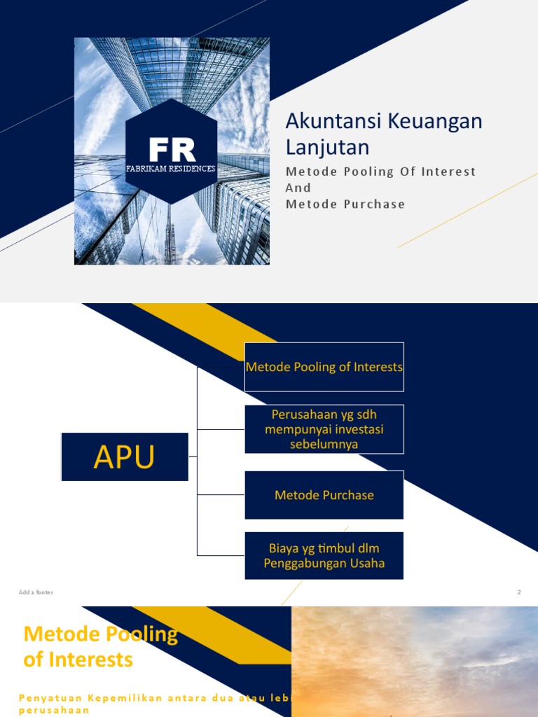 Metode Pooling of Interest dalam Akuntansi | PDF