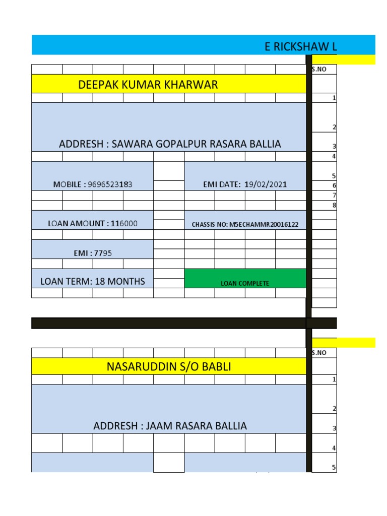 E Rickshaw Full Detail | PDF