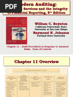 E - Test of Controls Work Paper | PDF