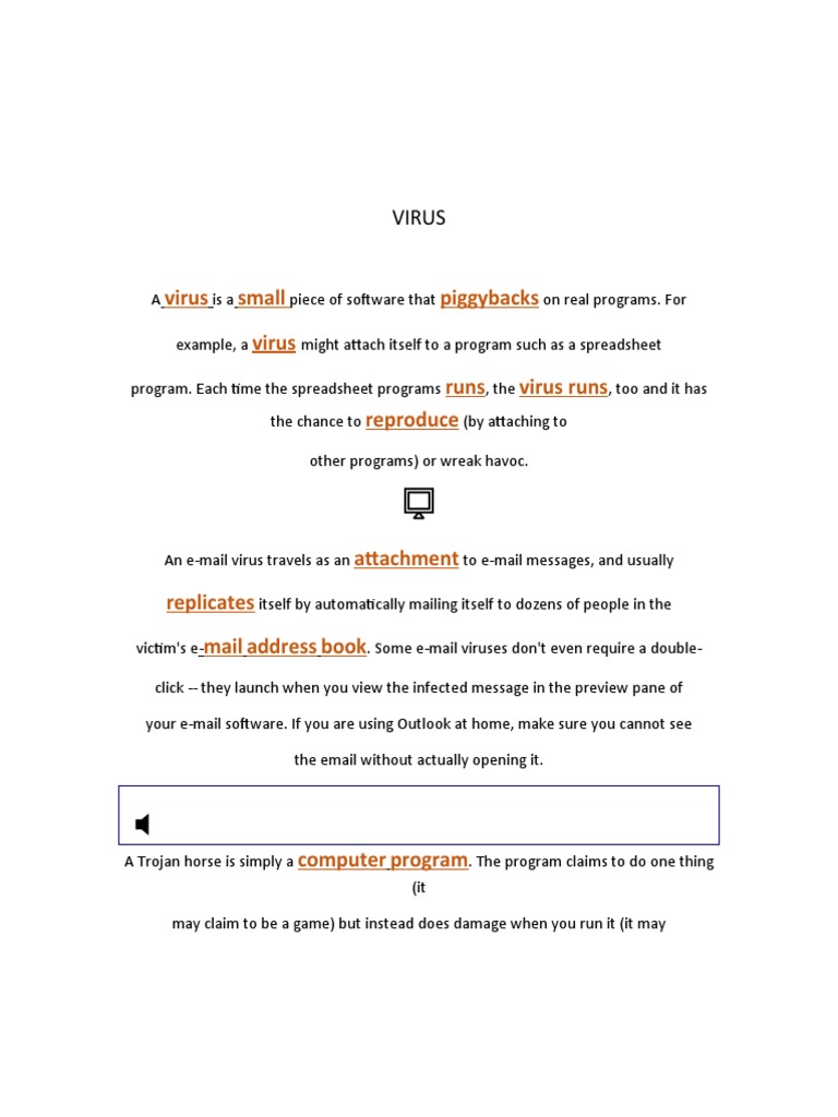 Virus | PDF | Computers