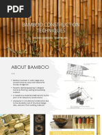 Bamboo Construction | PDF | Slate | Foundation (Engineering)