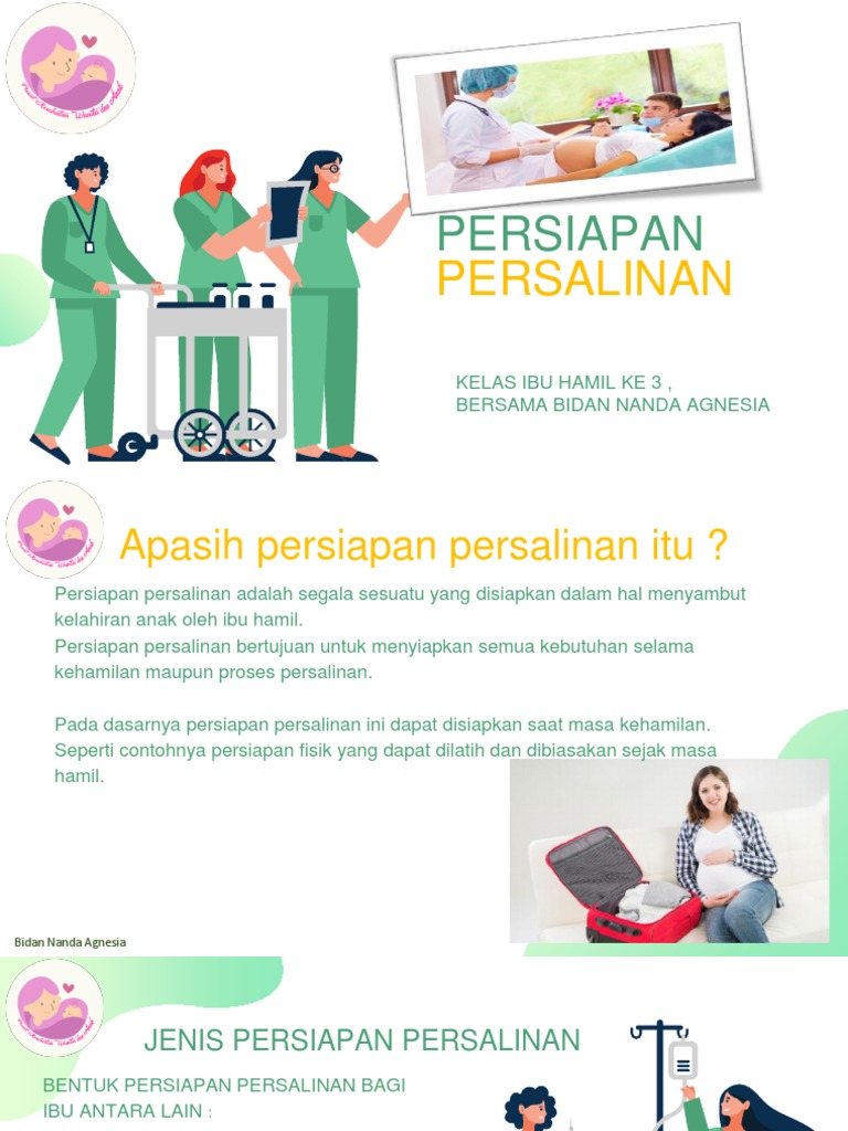 Kelas Bumil Persiapan Persalinan | PDF