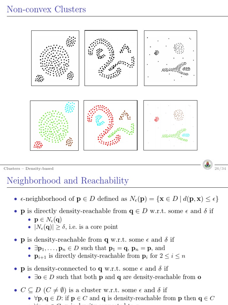 Clusters - Density-Based | PDF | Cluster Analysis | Data Mining