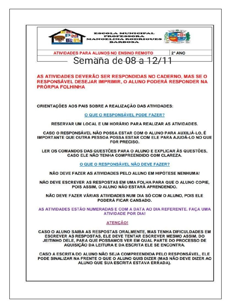 A casa com goteira da Dona Rata | PDF