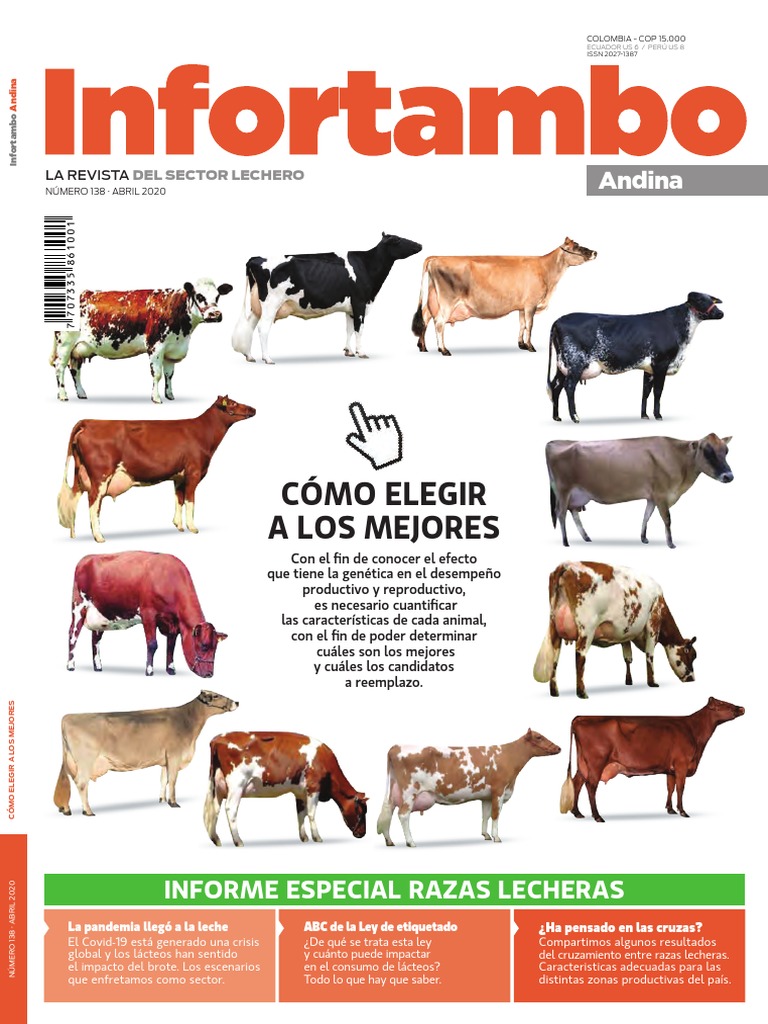 Revista Infortambo Andina - Edición 138 | PDF | Leche | Tratado de Libre Comercio Norteamericano