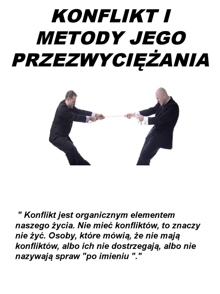 Konflikty | PDF