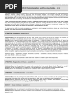 MOCA Sample Report | PDF | Recall (Memory) | Cognition