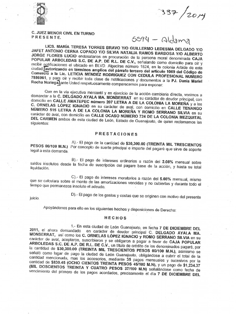 Demanda Ivon | PDF