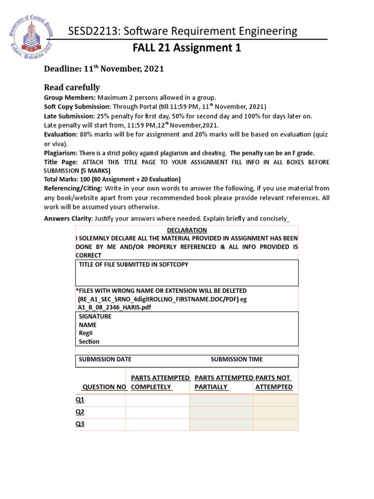 F21 SRE Assignment 1 Final Version | PDF | Security Alarm | Reliability Engineering