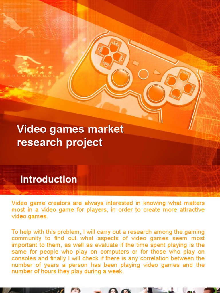 Video Game Market Research Insights | PDF | Video Games | Hypothesis
