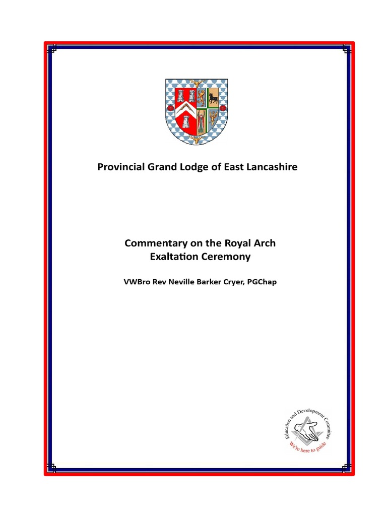 Royal Arch Ceremony Guide | PDF | Freemasonry