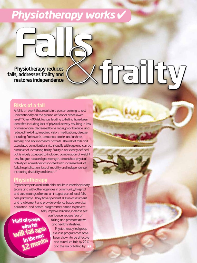 Physiotherapy Cuts Falls & Frailty | PDF | Physical Therapy | Gerontology