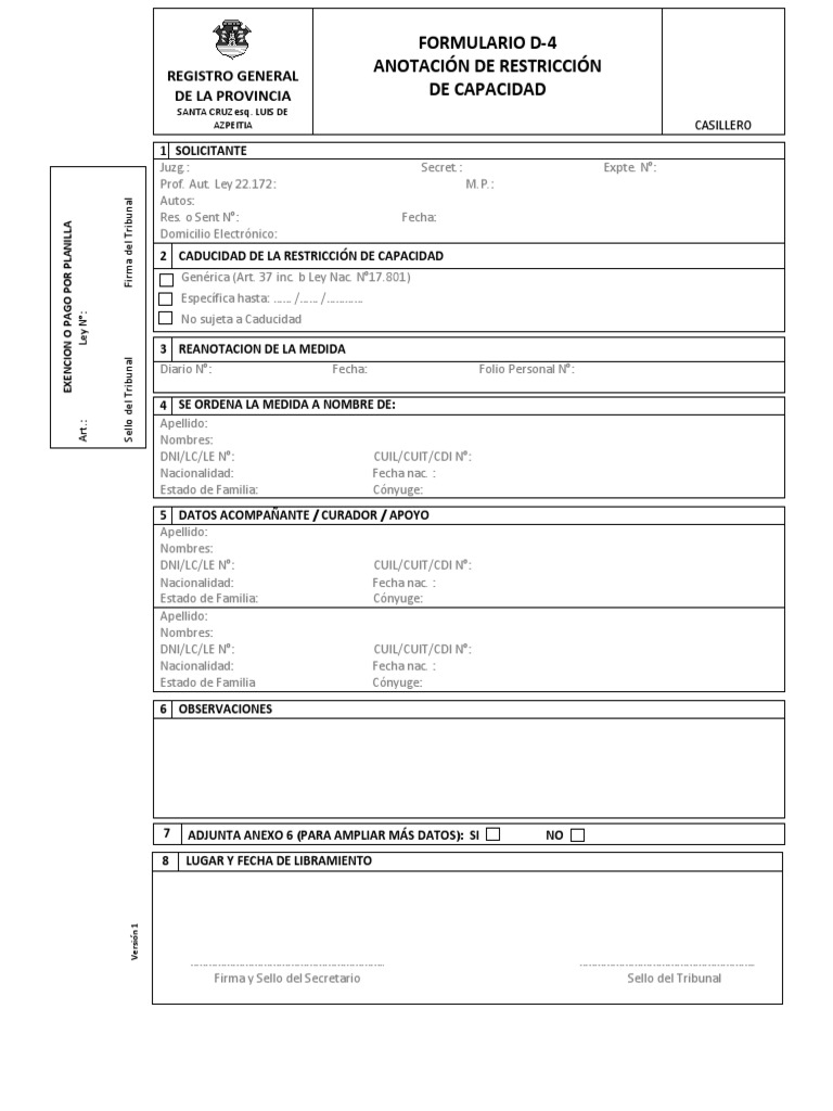 Anotación de Restricción Legal | PDF