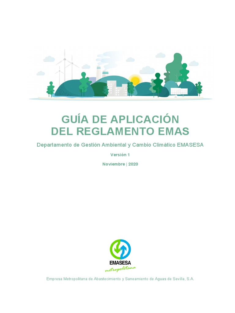 Guia de Aplicacion EMAS | PDF | Evaluación del ciclo de vida | Unión ...