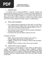 Surface Development Methods in Engineering | PDF