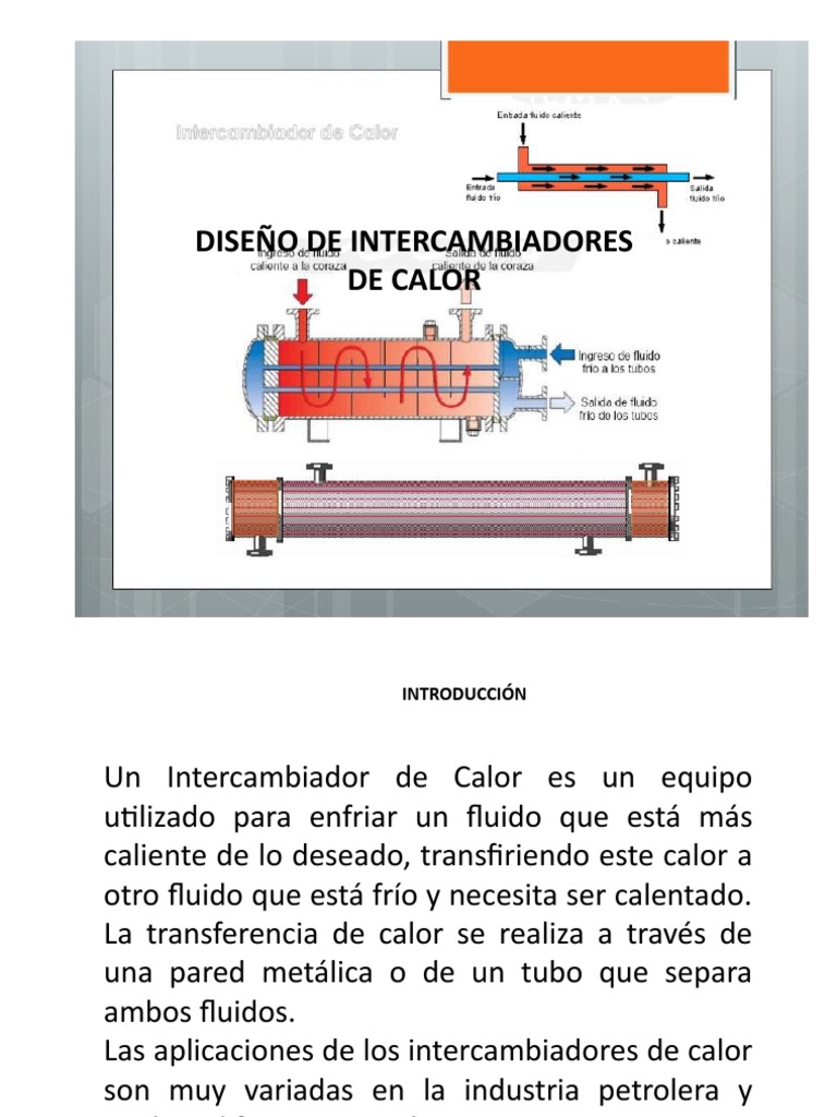 Diseño de Intercambiadores de Calor | PDF | Intercambiador de calor | Corrosión