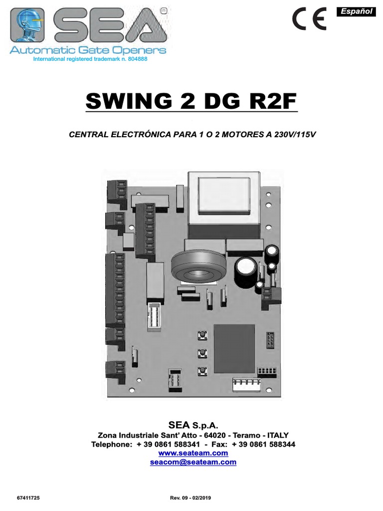 Swing 2 DG r2f | PDF | Ingenieria Eléctrica | Componentes