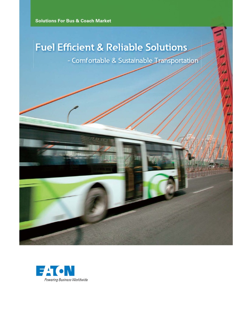 Eaton Bus Coach 20130409 | PDF | Hybrid Vehicle | Transmission (Mechanics)