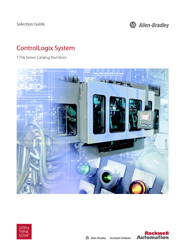 Controllogix System Selection Guide Pdf Programmable Logic Controller Computer Network