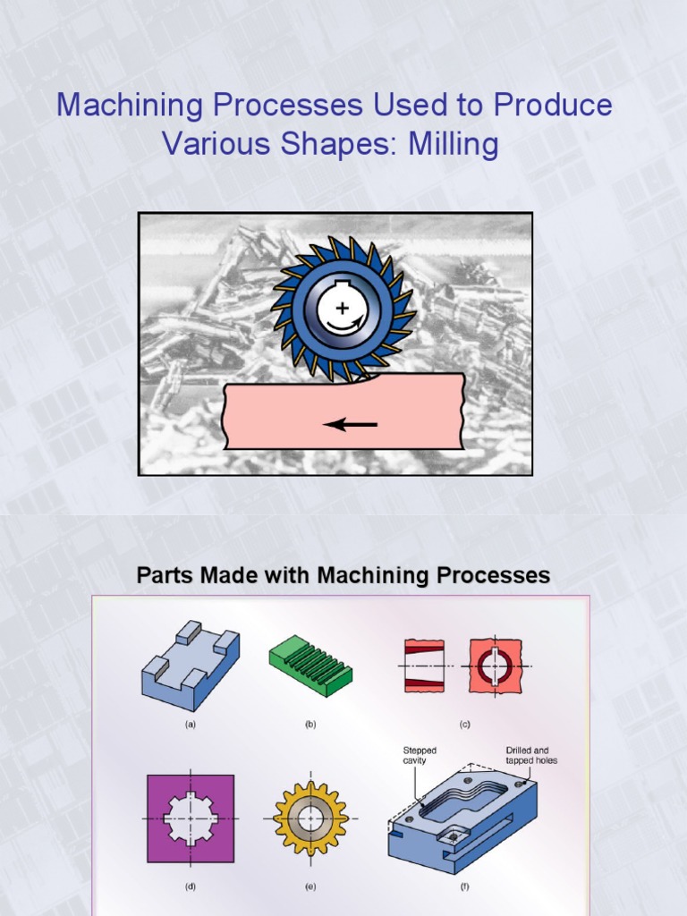 MILLING Machine | PDF | Machining | Procedural Knowledge