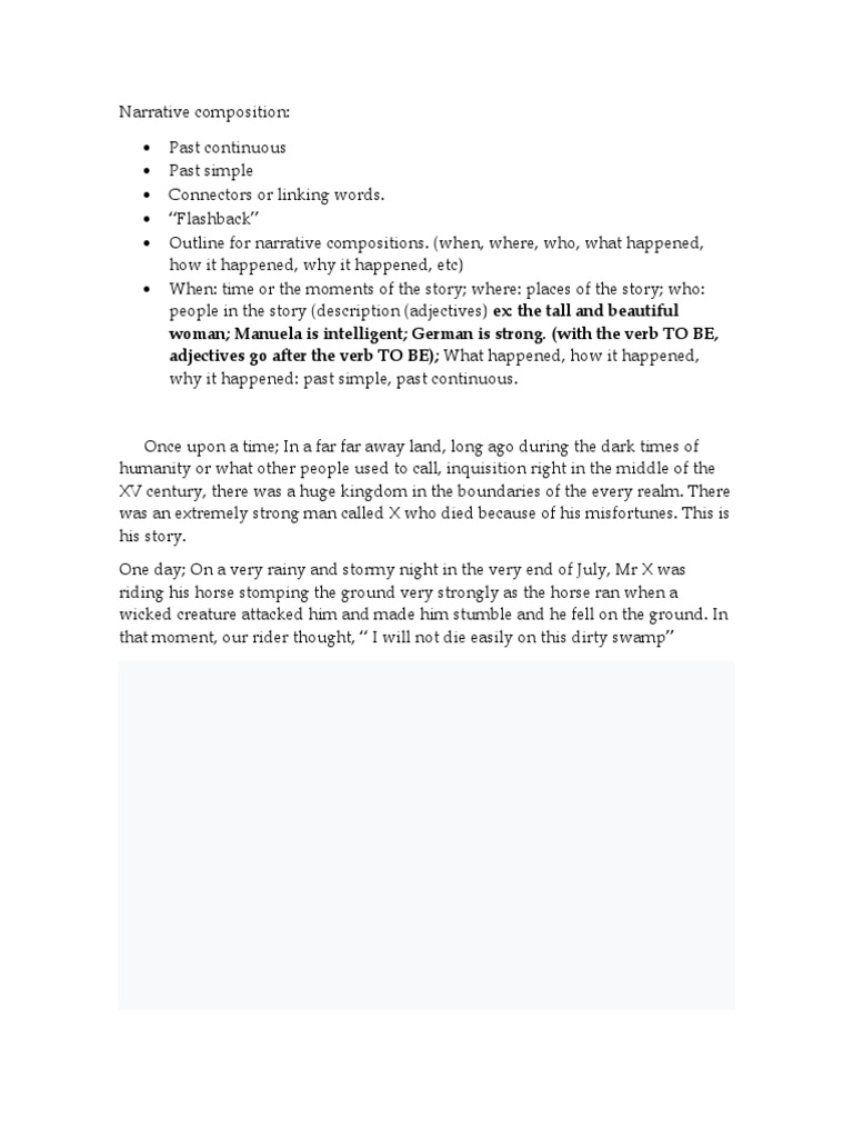 Narrative Composition Techniques Guide | PDF