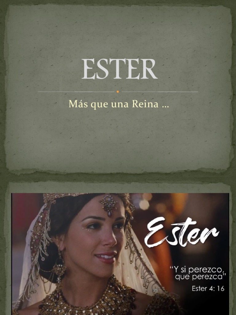 ESTER | PDF | Esther | Libro de Ester