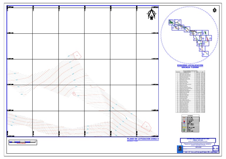PLANO LOTIZACION Final-Layout12 | PDF | Agua y política | Abastecimiento de agua y saneamiento