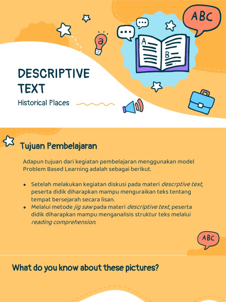 Descriptive Text Historical Places | PDF