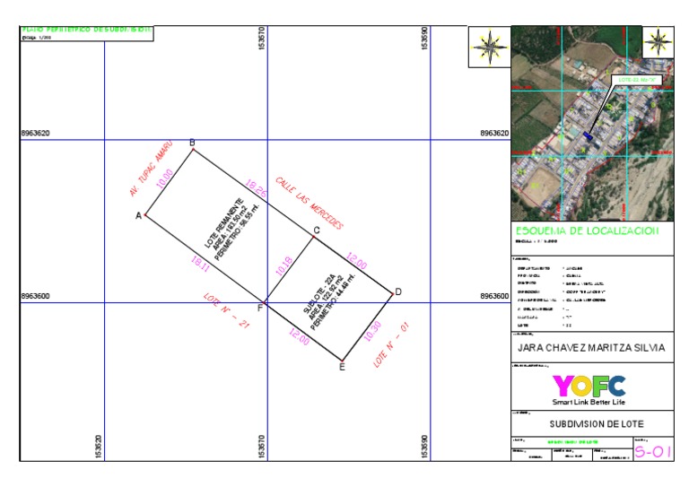 Plano de Subdivision-01 | PDF