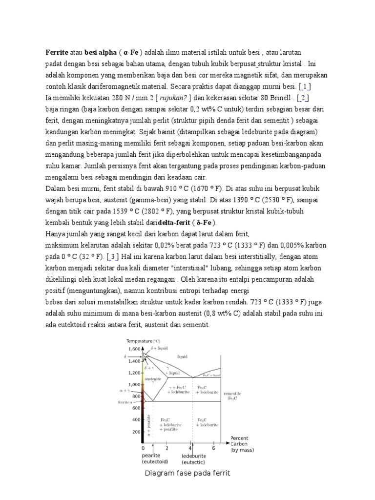 DIAGRAM FASA FERIT | PDF