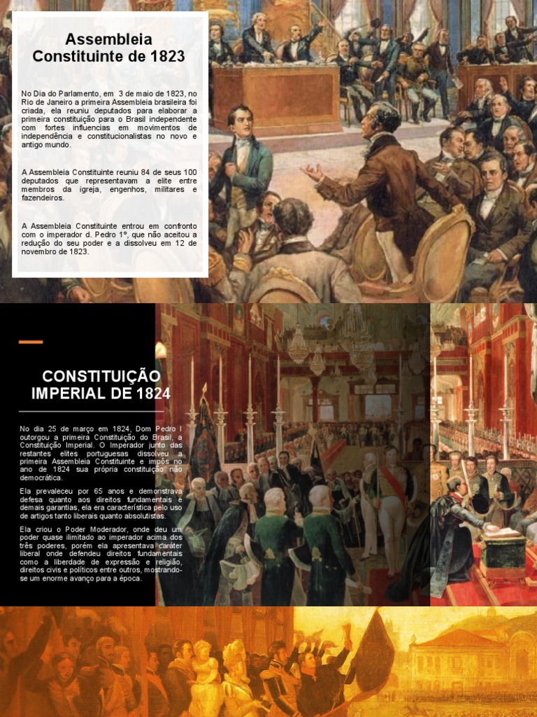 Crise e Constituição no Primeiro Reinado | PDF | Brasil | Governo