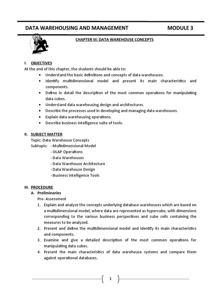 Assignment On Chapter 3 Data Warehousing and Management | PDF | Data Warehouse | Databases