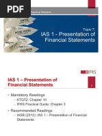 Ias 1 | PDF | Income Statement | International Financial Reporting Standards