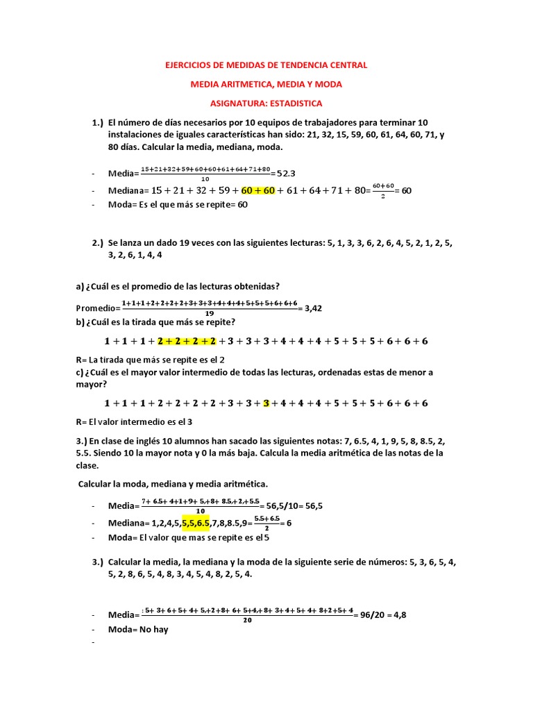 Preguntas de Estadistica | PDF | Análisis matemático | Mediana