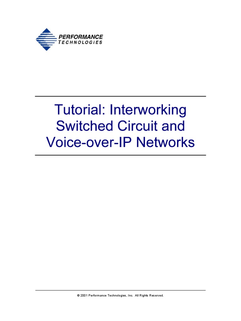 Tutorial Ss7 Ip Inter Working | PDF | Session Initiation Protocol | Internet Protocol Suite