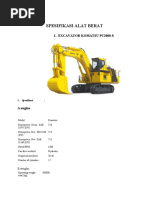 Spesifikasi dan Komponen HD 785-7 | PDF | Fuel Injection | Gear