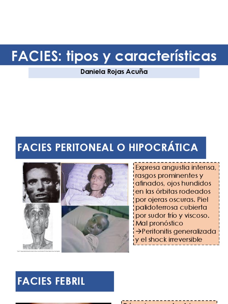 FACIES | PDF | Anatomía humana | Especialidades Medicas