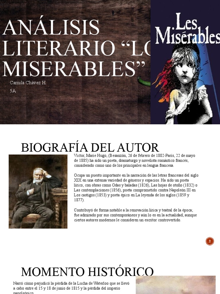 Analisis Literario-Los Miserables | PDF | Historia