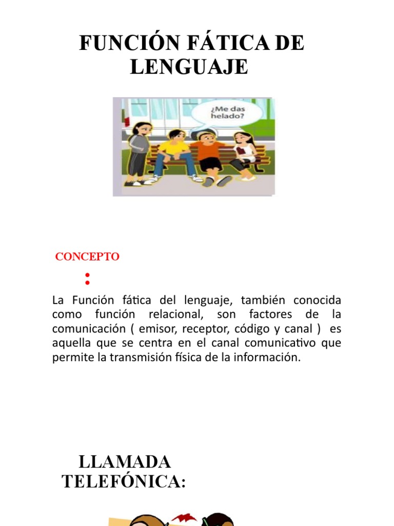Función Fática de Lenguaje | PDF