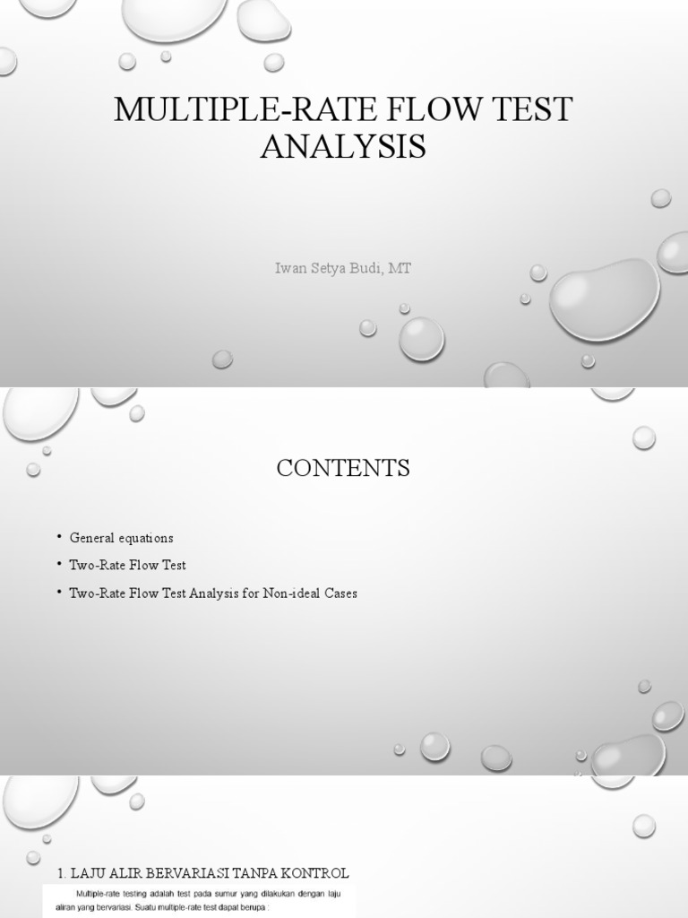 Multi-Rate Test | PDF