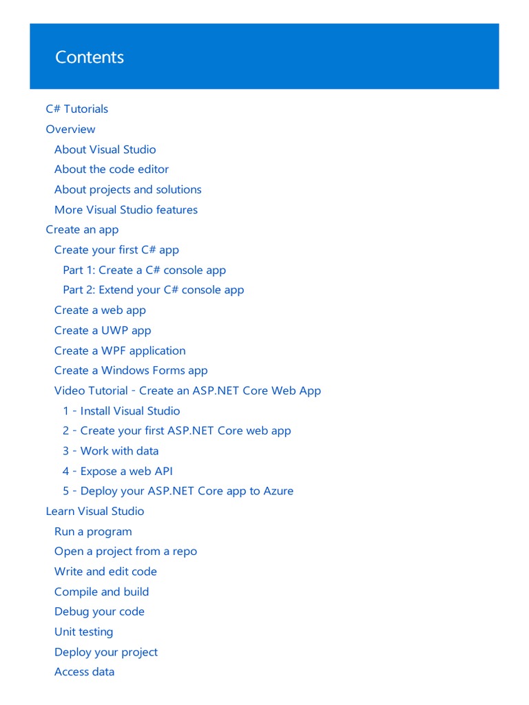 Create Windows Forms With C# | PDF | Microsoft Visual Studio | Web ...