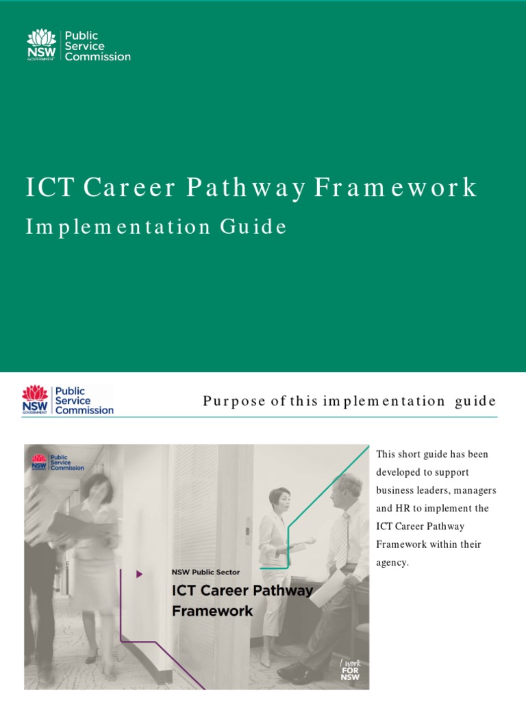 ICT Career Pathway Framework - Implementation Guide | PDF | Educational ...