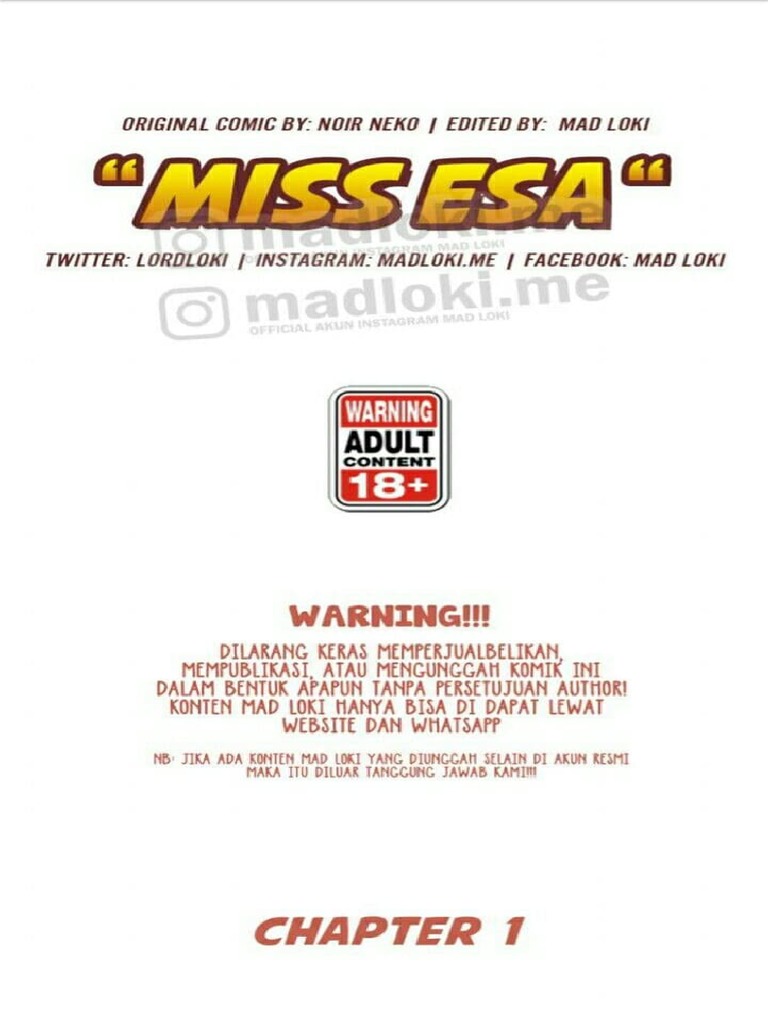 Komik Madloki Miss Esa Chapter 1-Xomix - Xyz | PDF