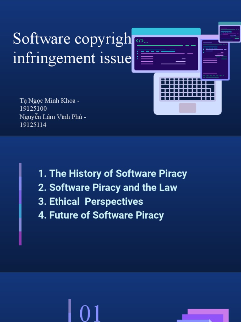 Software Copyright Infringement Issue | PDF | Copyright Infringement ...