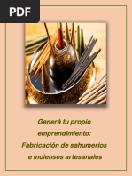 Elaboración de Sahumerios | PDF | Incienso | Perfume