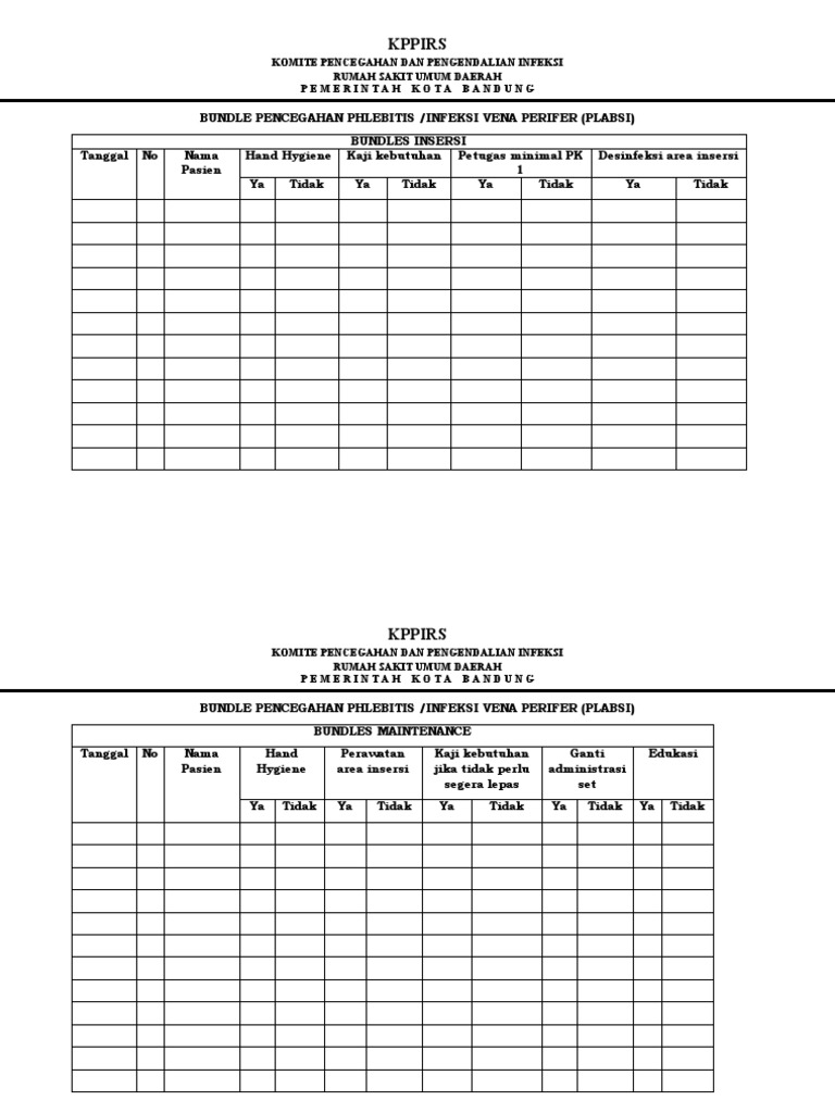 Bundle Phlebitis | PDF
